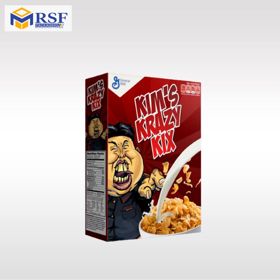 Custom Cereal Boxes Design Custom Printed Boxes Rsf Packaging